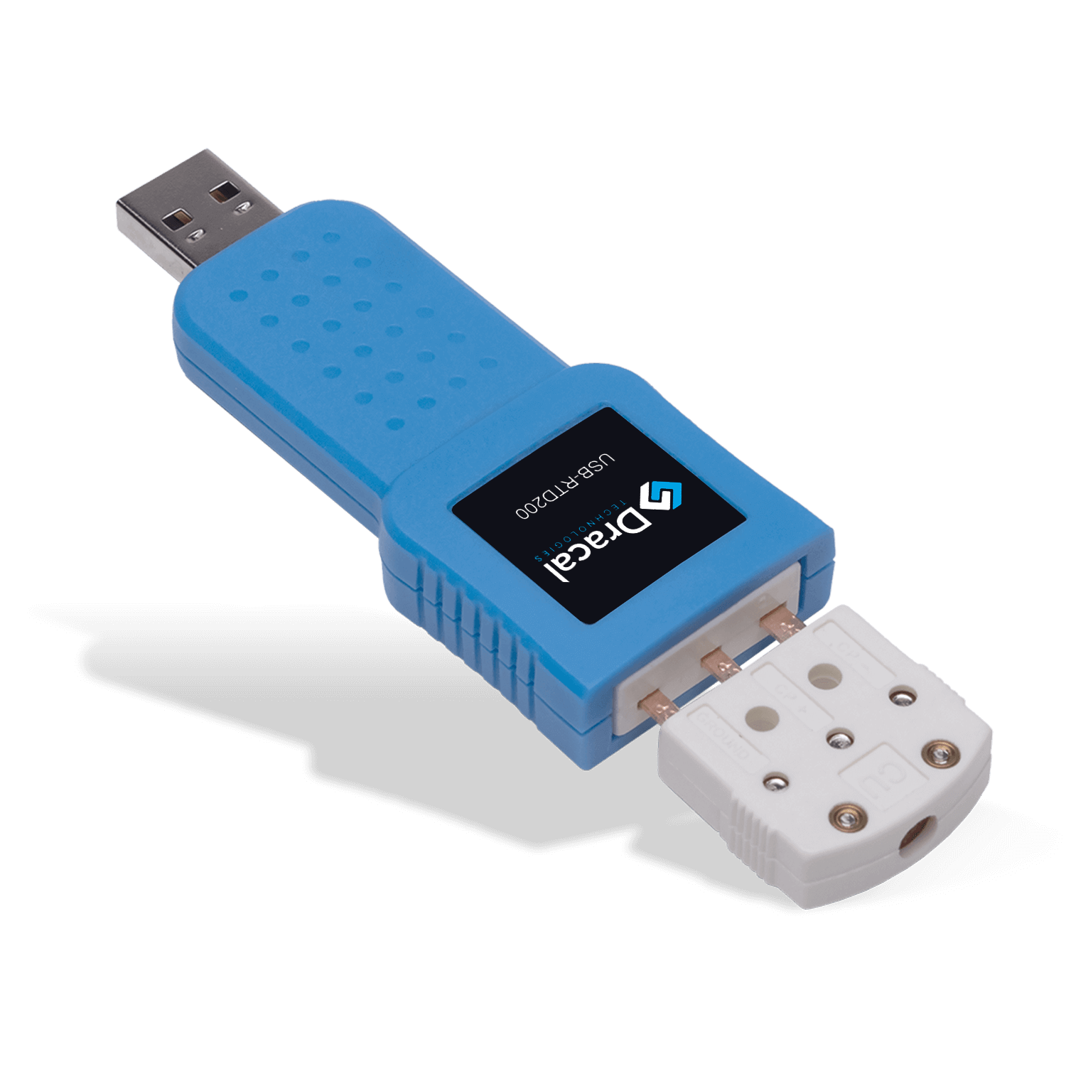 2/3-wire Pt100 RTD probe to USB adapter