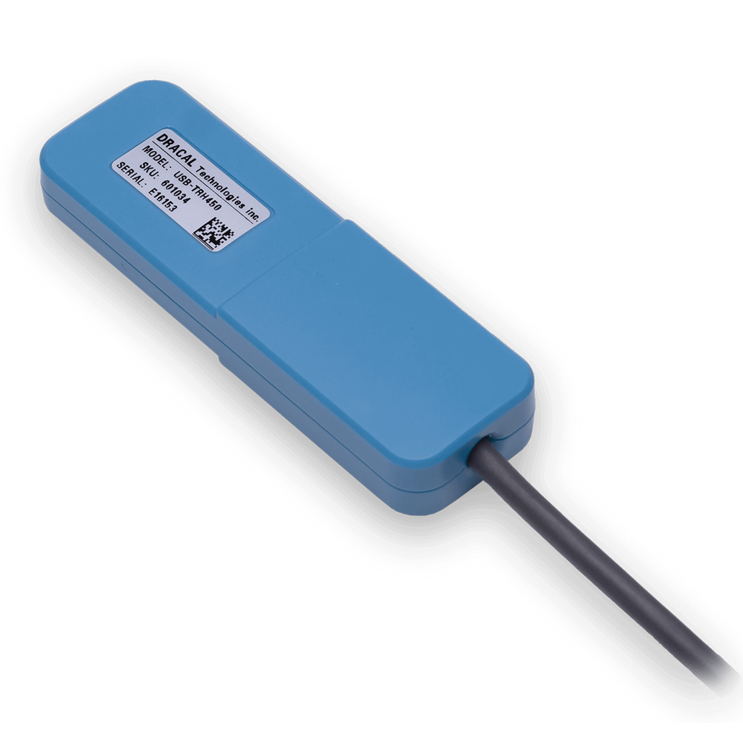 High-precision USB temperature sensor with relative humidity