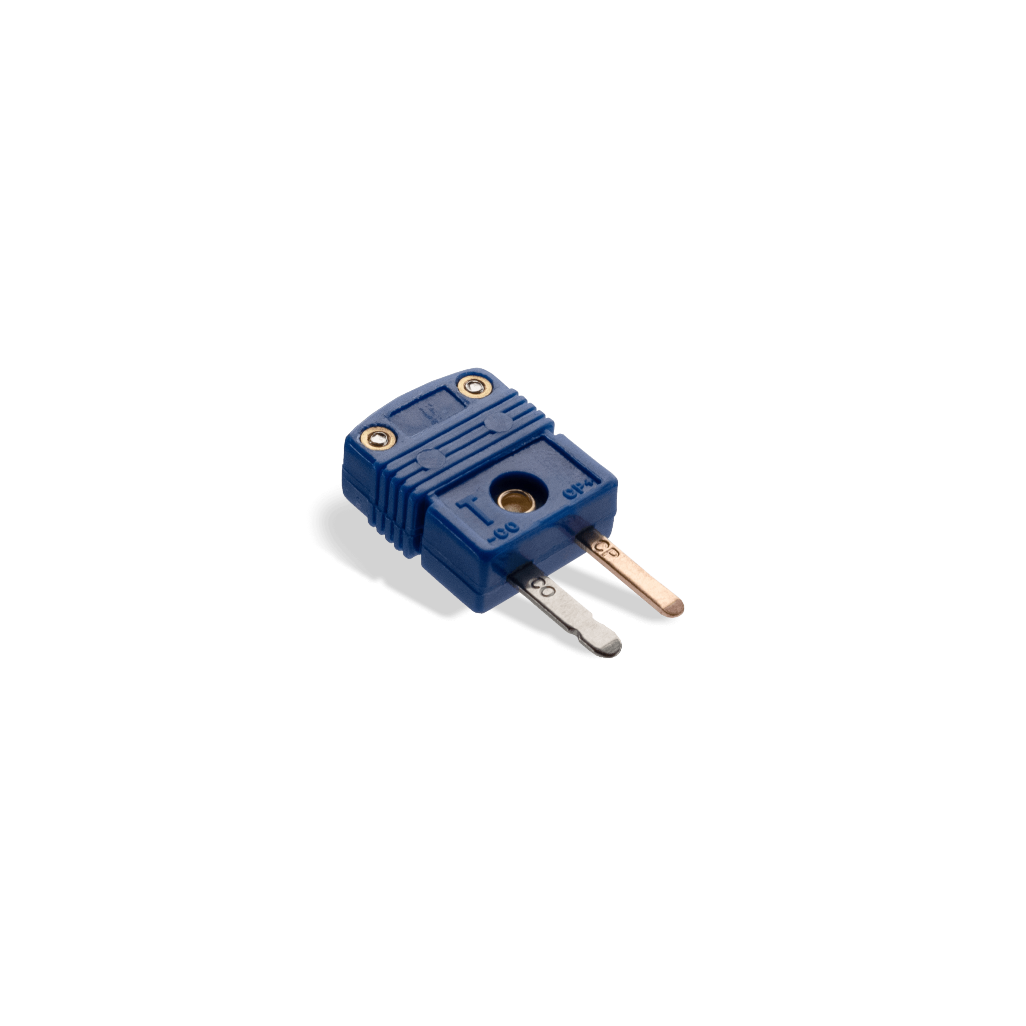 Miniature type K, J, N, T and E male connectors for thermocouple