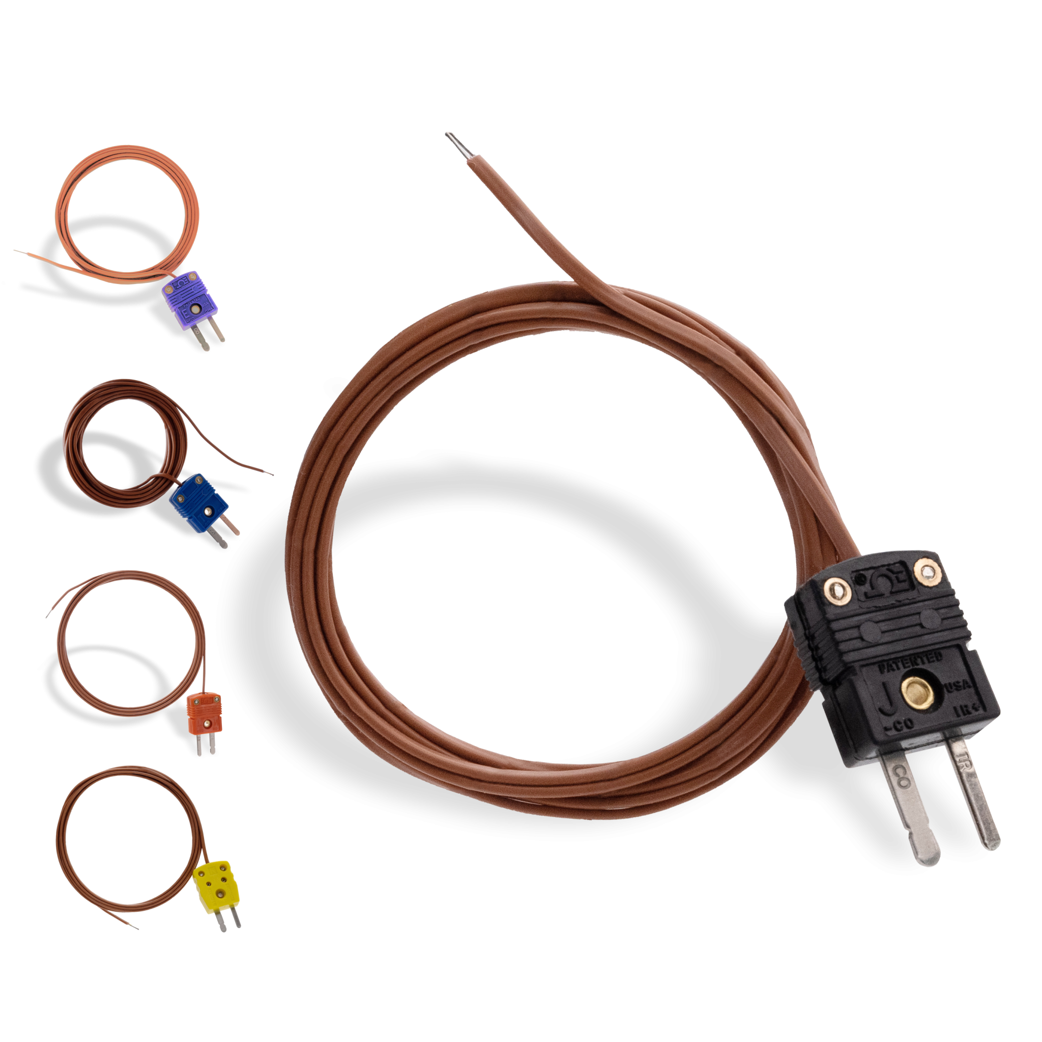 Type K, J, N, T and E thermocouple probe